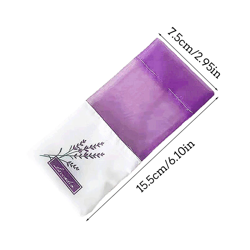 1/10Pcs Portable Flowers Printing Beautiful Fragrance Lavender Sachet ...