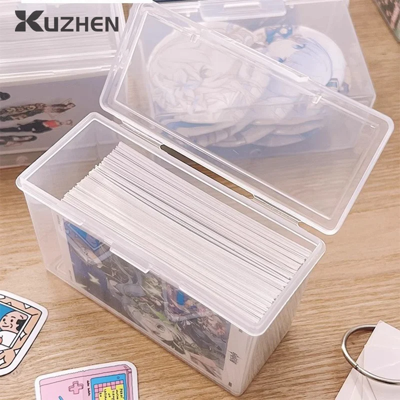 INS-Transparent-Plastic-Storage-Box-3-Inch-Photocards-Small-Card ...