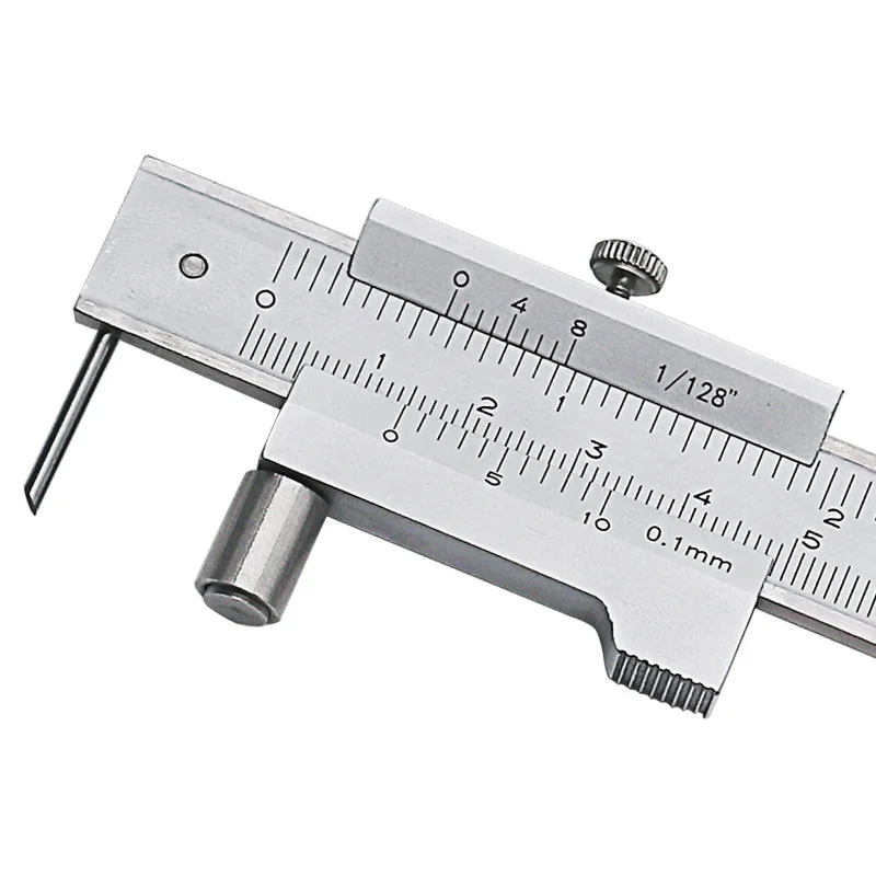 0-200mm-Parallel-Dash-Vernier-Caliper-Stainless-Steel-Marking-Ruler ...