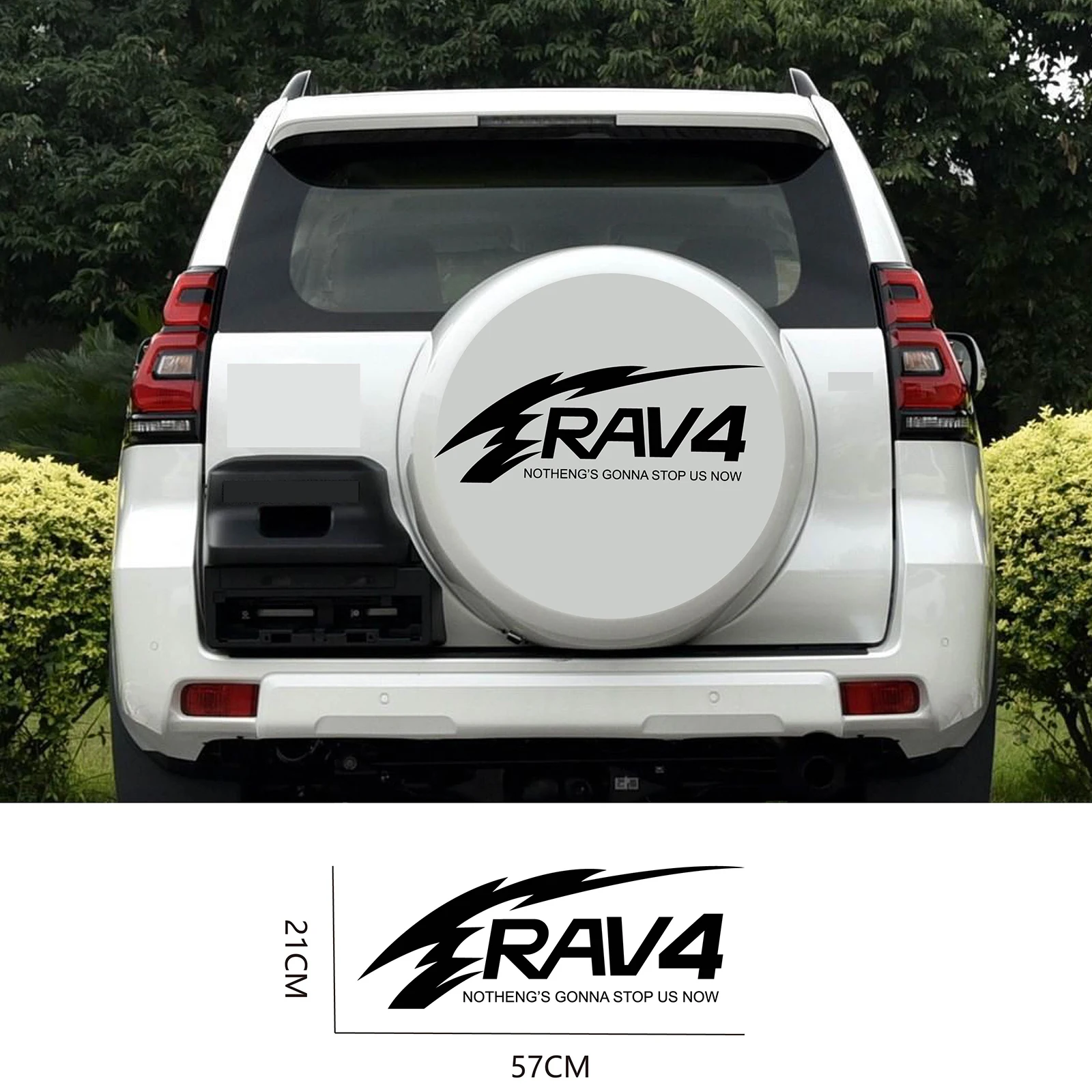 2pcs-Car-Vinyl-Sticker-Apply-for-Toyoto-Rav4-Off-Road-Decor-Spare-Tire ...