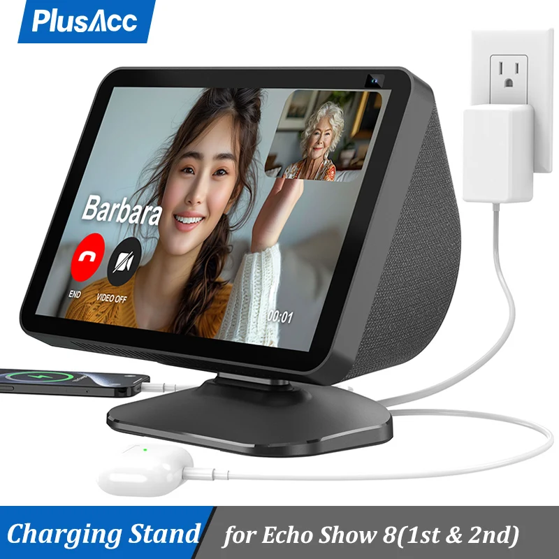 PlusAcc Adjustable Base Station Stand for Show 8 (1st & 2nd Gen) with ...