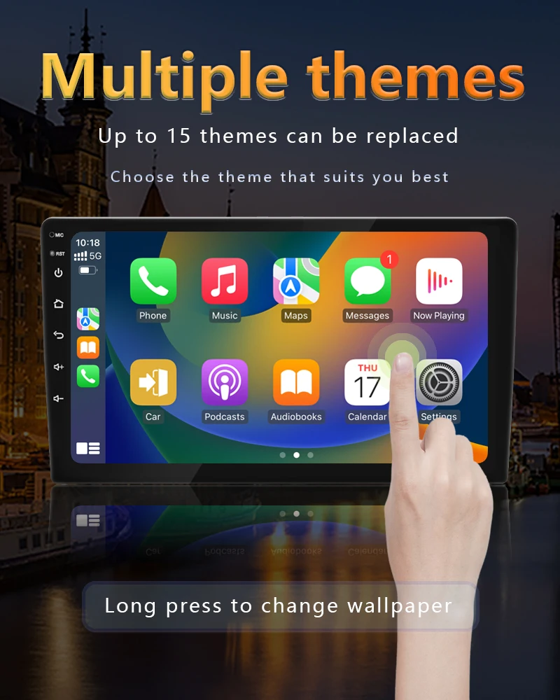 9in10in-Certified-Apple-CarPlay-Android13-Auto-Wired-Wireless-Double-DIN-Touchscreen-Car-Stereo ...