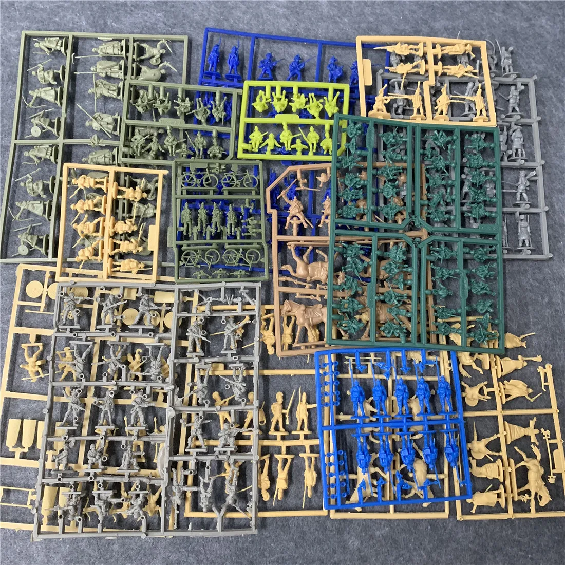 1-72-Scale-WWI-2-Infantry-Soldier-Assyrian-Cavalry-Infanfantry-Weapon ...