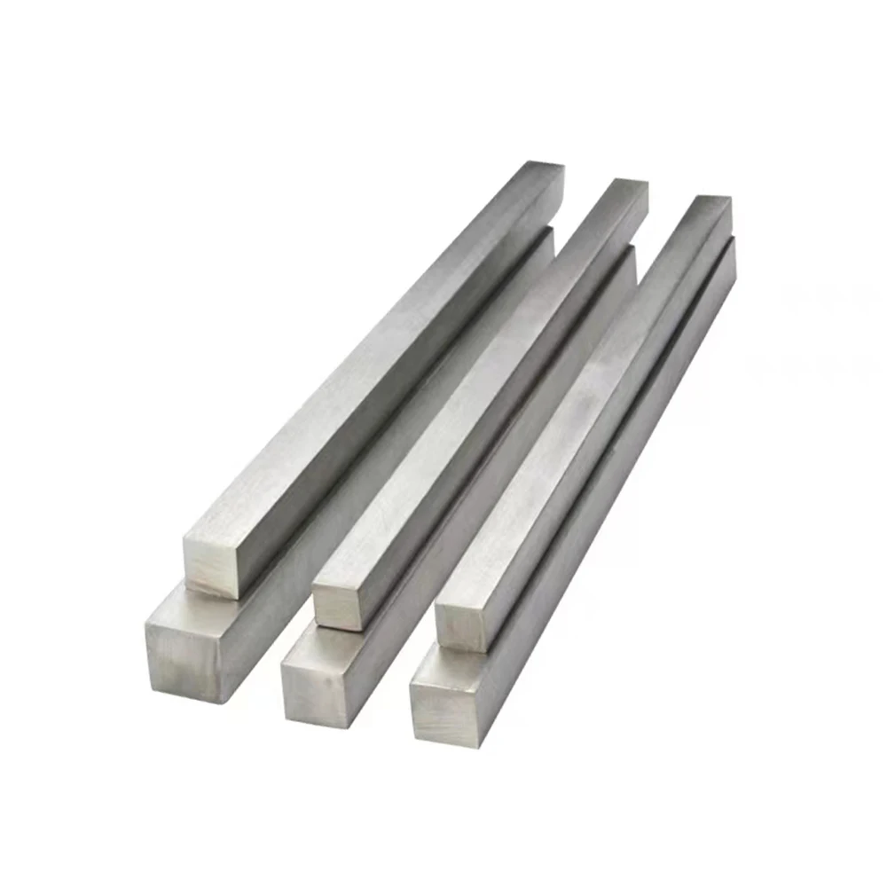 304 Stainless Steel Square Bar Rod Length 100mm 3MM 4MM 5MM 6MM 7MM 8MM ...