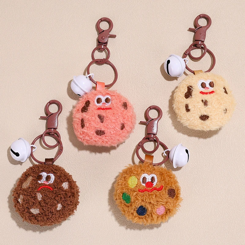 Plush-Biscuit-Key-Chain-Personality-Food-Model-Bag-Pendant-Fashion ...