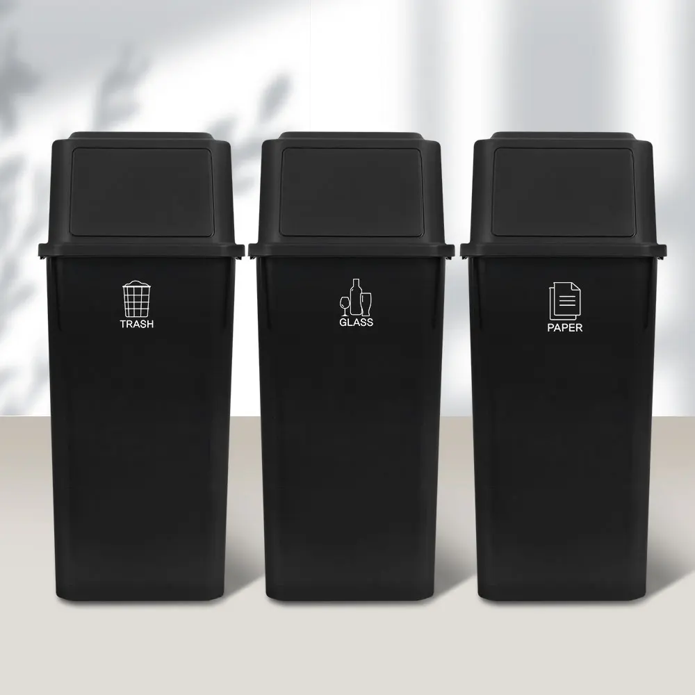 All-Glass-Bing-Large-Capacity-Recycling-separation-collection-box-60L1P ...