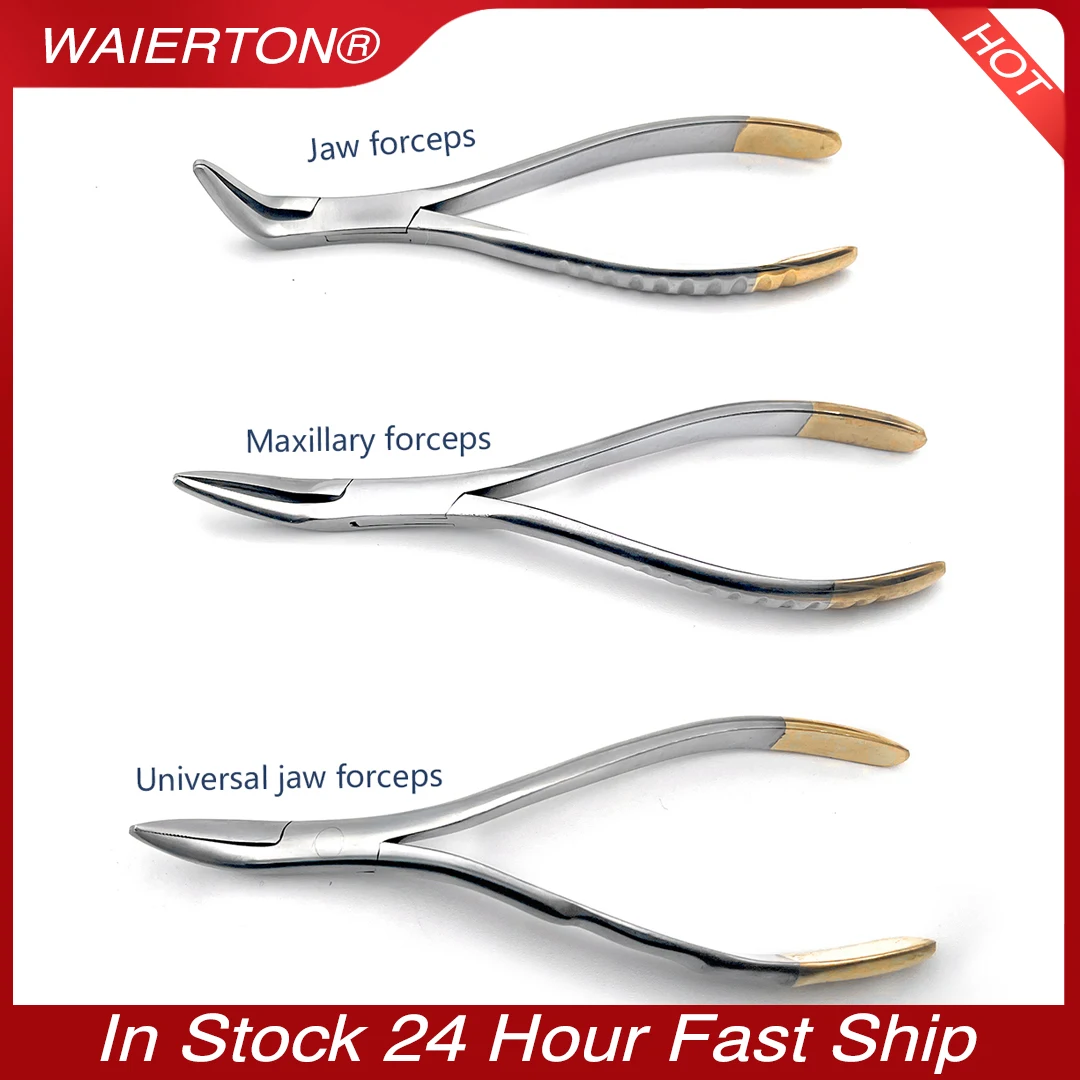 Dental Tools Residual Root Tweezers Tooth Extraction Forceps Maxillary ...
