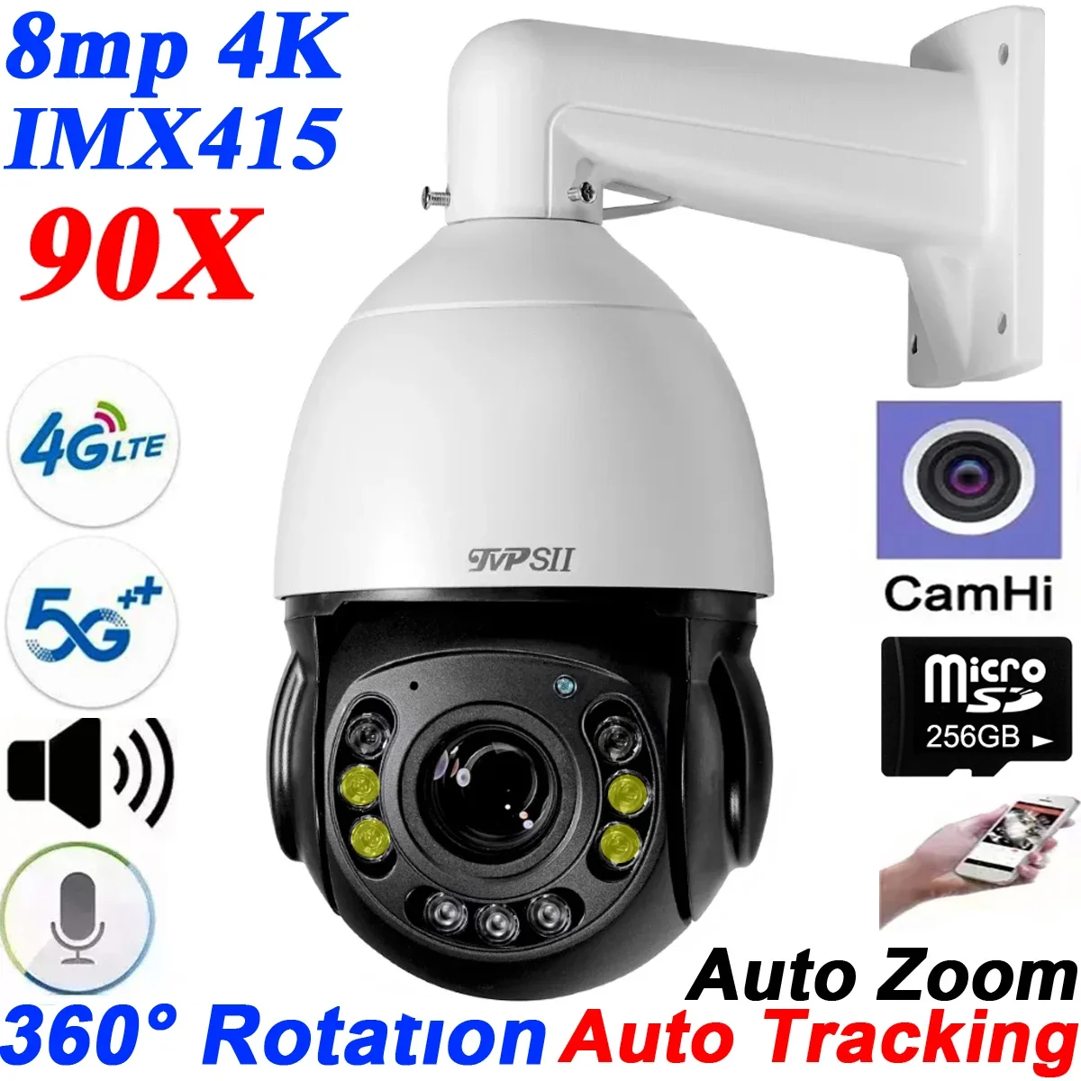 Full-Color-Auto-Tracking-CamHi-8MP-4K-90X-Optical-Zoom-Audio-360 ...