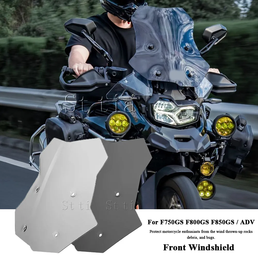 New Motorcycle Windscreen Windshield Wind Shield Screen Fit For BMW ...