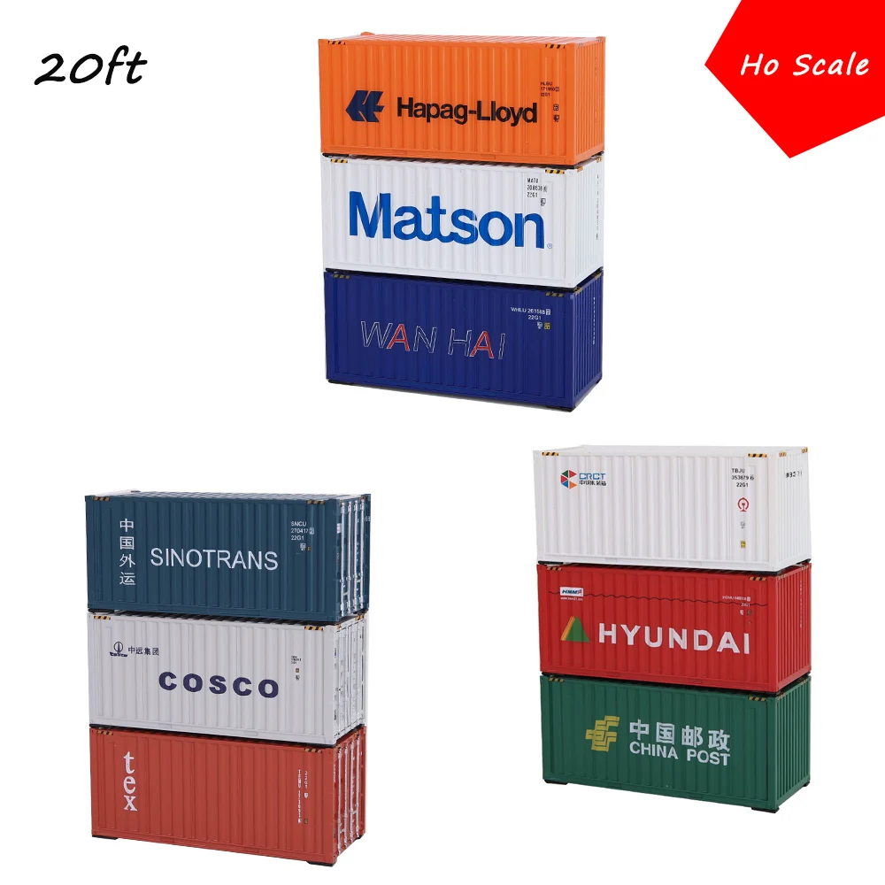 1pc-Ho-Scale-1-87-20ft-Miniature-Container-Model-Shipping-Cargo-Box ...