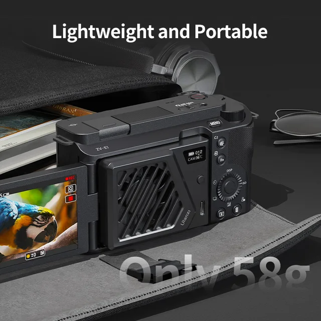 울란지 CA25 카메라 냉각 시스템: 고급 냉각 성능과 편리한 기능으로 더욱 안정적인 영상 촬영을 위해