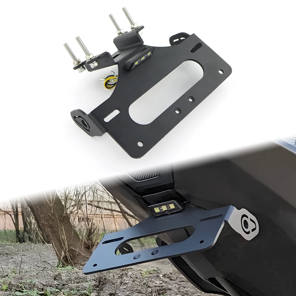MT-07 / FZ-07 / R7 Rear Tail Tidy Kit (2014–2024) – License Plate Holder