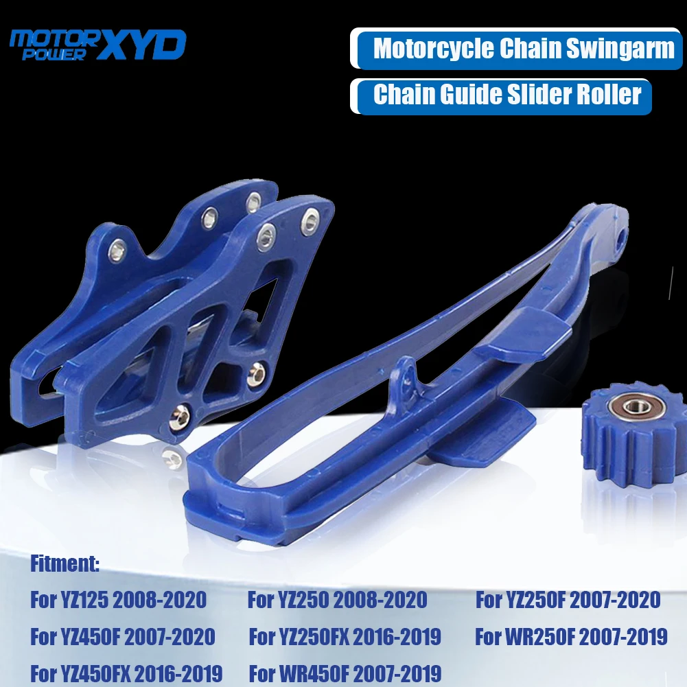 Motorcycle-Chain-Swingarm-Chain-Guide-Slider-Roller-For-Yamaha-YZ125 ...