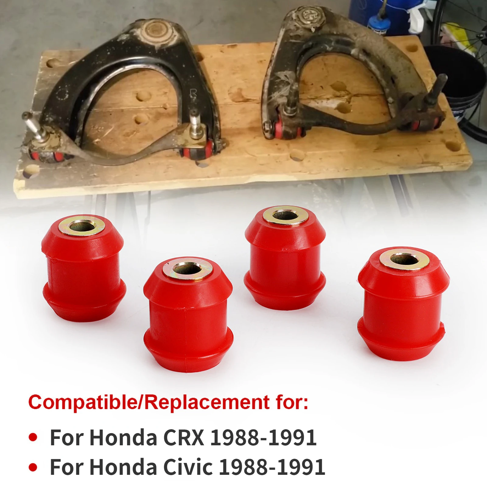 Polyurethane-Front-Upper-Lower-Control-Arm-Bushing-Kits-For-Honda-Civic ...