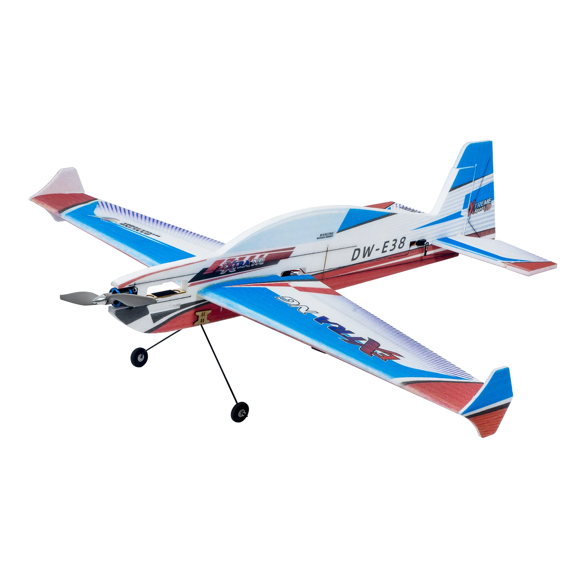 Real Hawk EPP Foamy-3D Aerobatic Painted RC Airplane, Electric RC ...