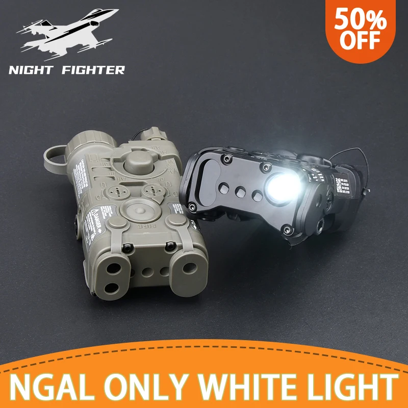 Airsoft-Tacit-Lighting-NGAL-Optical-Nylon-plastic-battery-case ...
