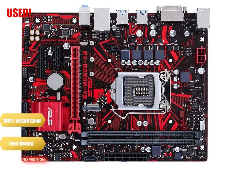 ASUS-EX-B250M-V5-for-intel-DDR4-LGA-1151-32GB-USB3-0-SATA3-0-B250 ...