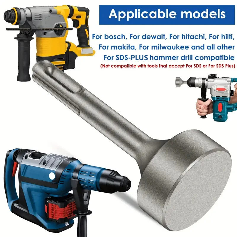 Ground Rod SDS Plus Driver - Heavy Duty Hollow Hammer Tool For ...