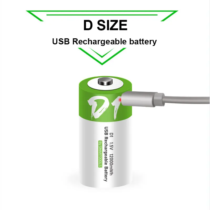 D-size-Rechargeable-battery-1-5V-12000mWh-USB-charging-LR20-D1-li-ion ...