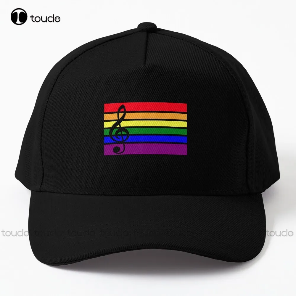 Regenboog G sleutel Gay Lgbt Pride Queer Gay Pride Baseball Cap ...