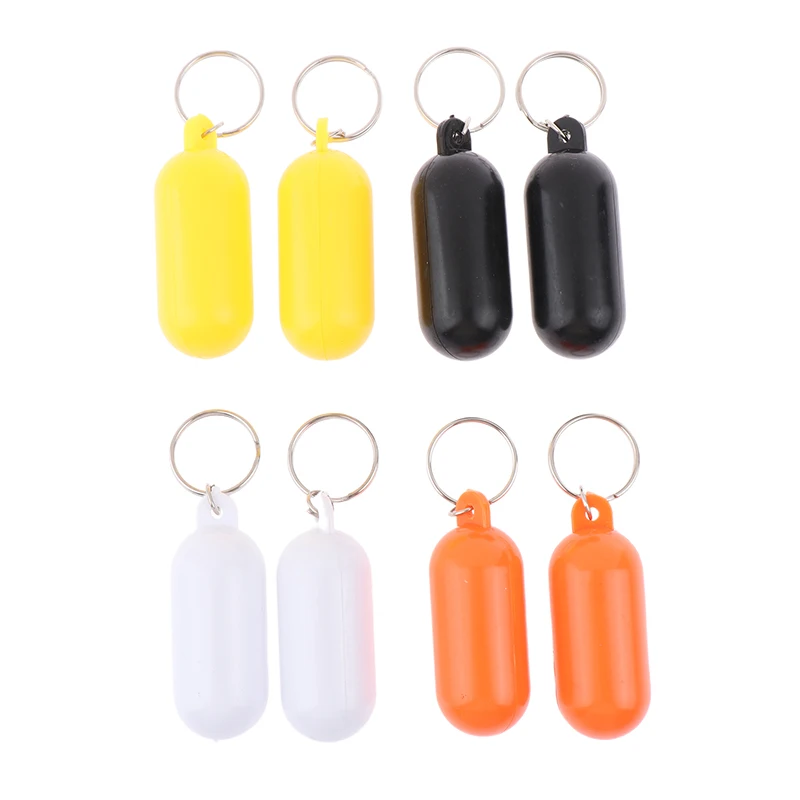 New-2Pcs-Boat-Kayak-Floating-Keyring-Buoyant-Key-Ring-Float-Keychain ...