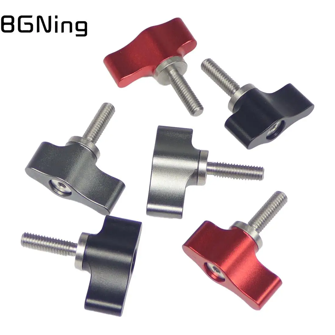 Cnc Aluminum Alloy M4 Hand Tighten Screw Stainless Steel 304 Thread ...