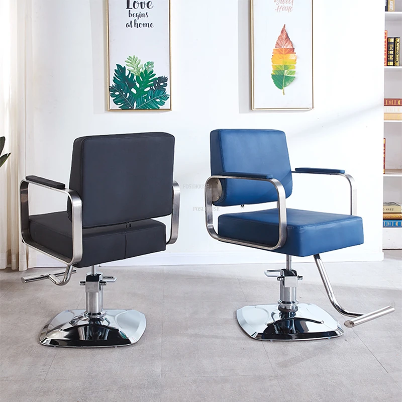 Blue Hair Salon Chairs