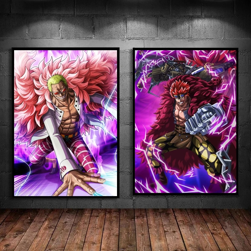 Canvas-Posters-One-Piece-Donquixote-Doflamingo-Christmas-Gifts-Home ...