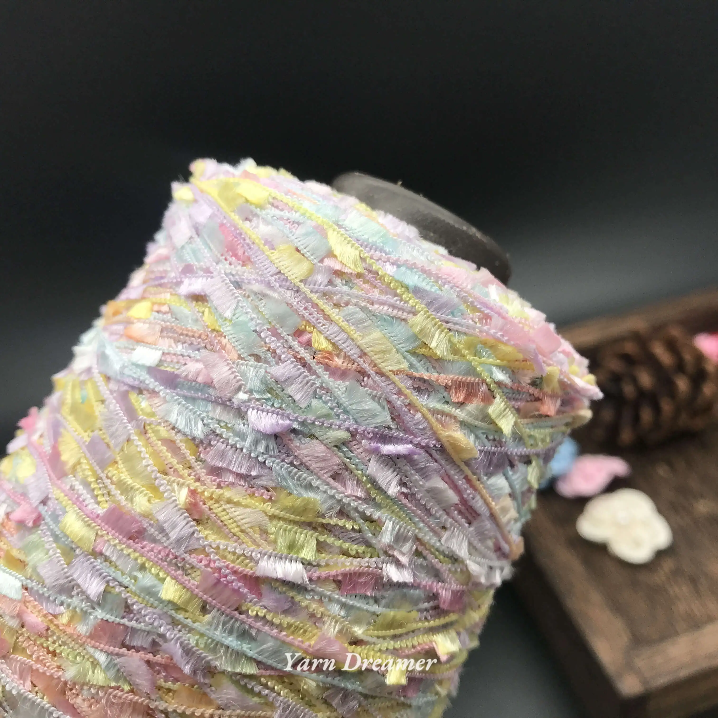 Macaron-Color-Gradient-Yarn-100g-Crochet-Yarn-Pink-Space-Dyed-Knitting ...