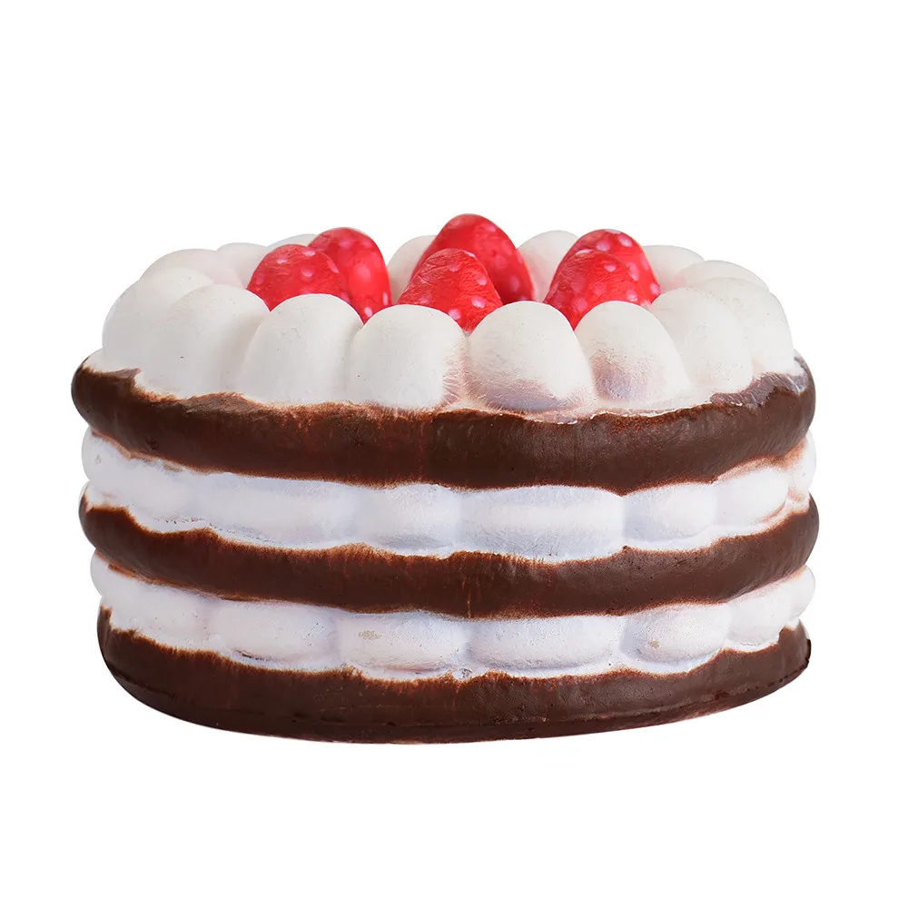 Bolo-de-morango-Scented-Stress-Reliever-para-crian-as-Super-Slow-Rising ...