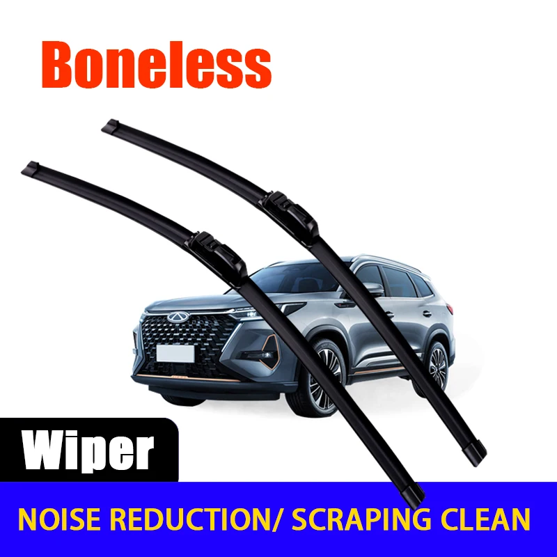 Automotive-Universal-U-type-Soft-Rubber-Boneless-Wiper-HD-Quiet-Durable ...