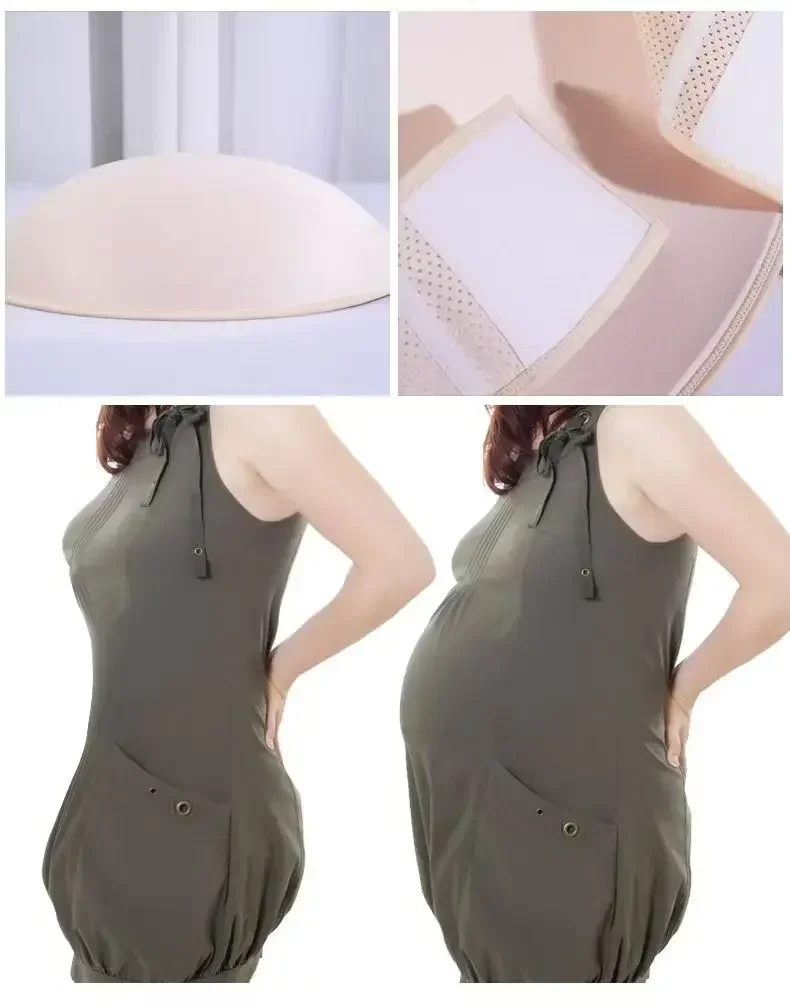 Fake Pregnancy Belly Lightweight Memory Sponge Pregnant Bump Artificial ...