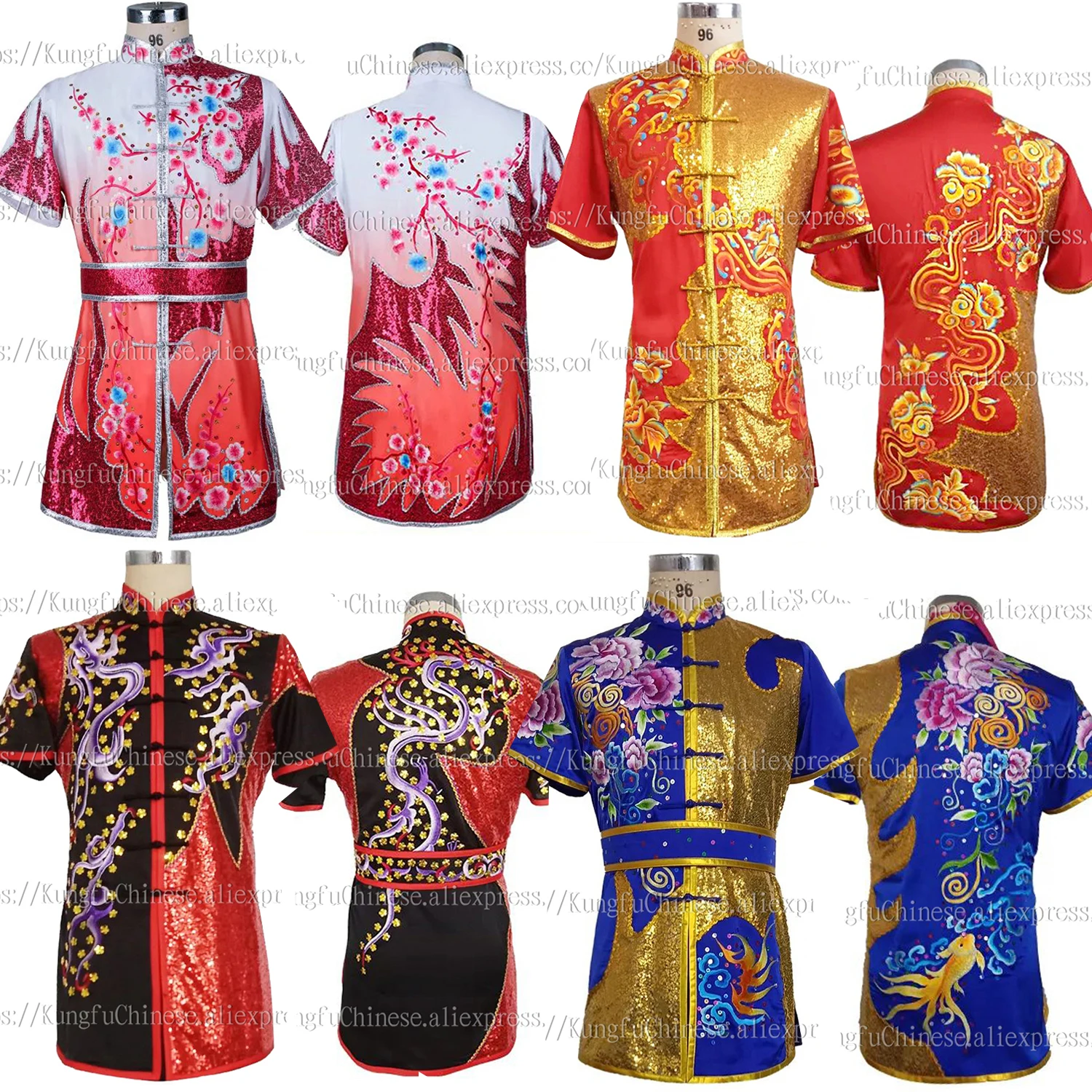 Upscale Wushu uniform Kungfu costume Martial arts garment Changquan ...