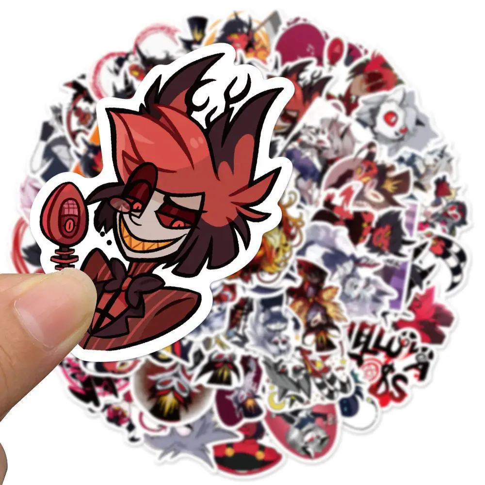 Helluva-Boss-Sticker-Graffiti-Decorar-Motocicleta-Skate-Phone-Case ...