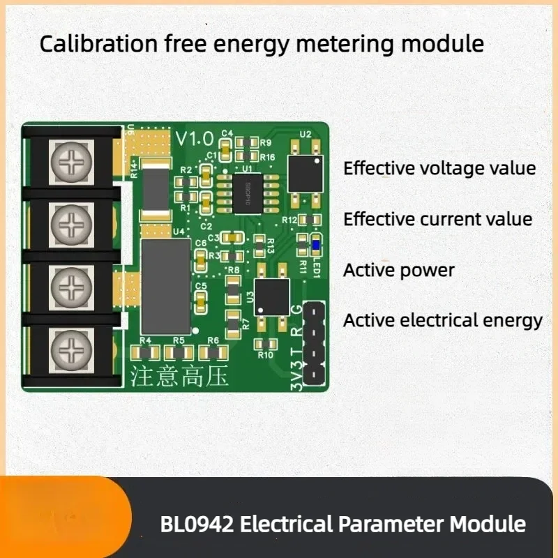 220V AC Voltage Current Power Collection Charging Pile BL0942 Power ...
