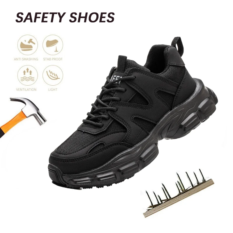 Men-s-Safety-Shoes-Anti-Impact-Steel-Toe-Cap-Breathable-Soft ...