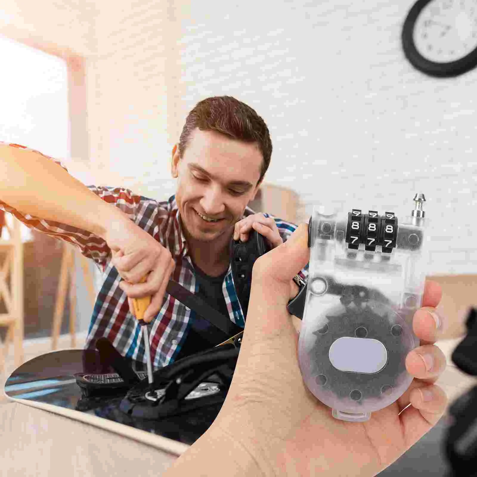 Bike-Lock-Snowboarding-Helmets-Security-Compact-Protection-Ski-Locks ...