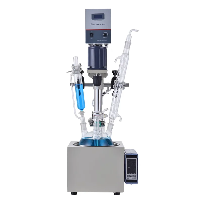 Laboratory-Equipment-2L-Chemical-Glass-Reactor-Heat-Mantle-for-Lab ...