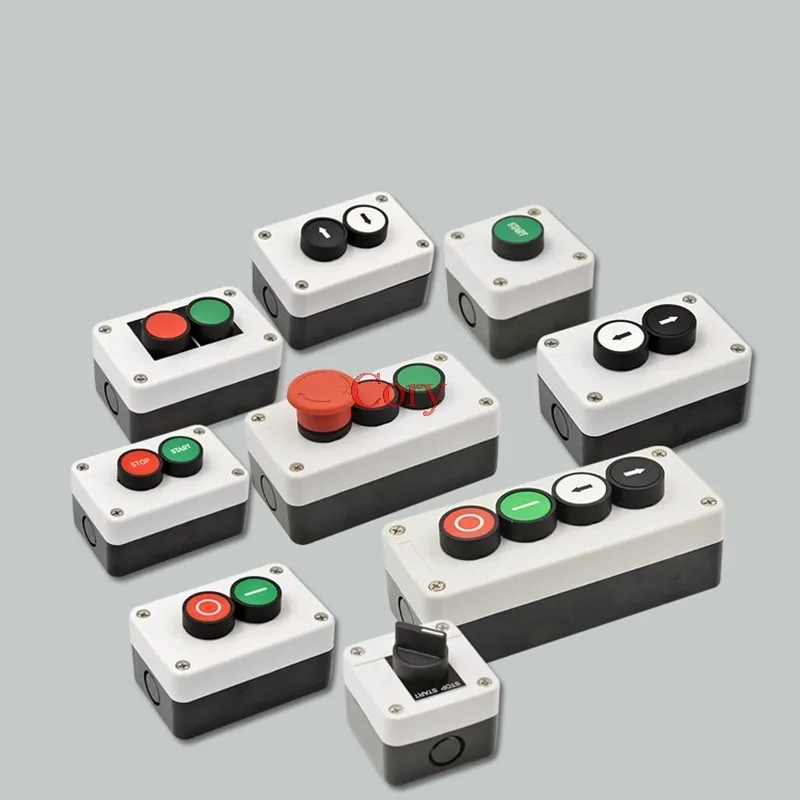 1set 1/2/3/4 position start stop self sealing waterproof button switch ...