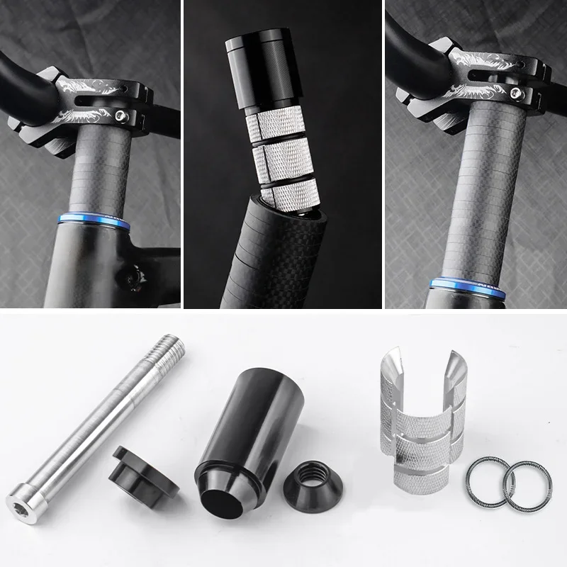 Bicycle-Handlebar-Stem-Height-Extender-CNC-machined-Anodized-Alloy ...