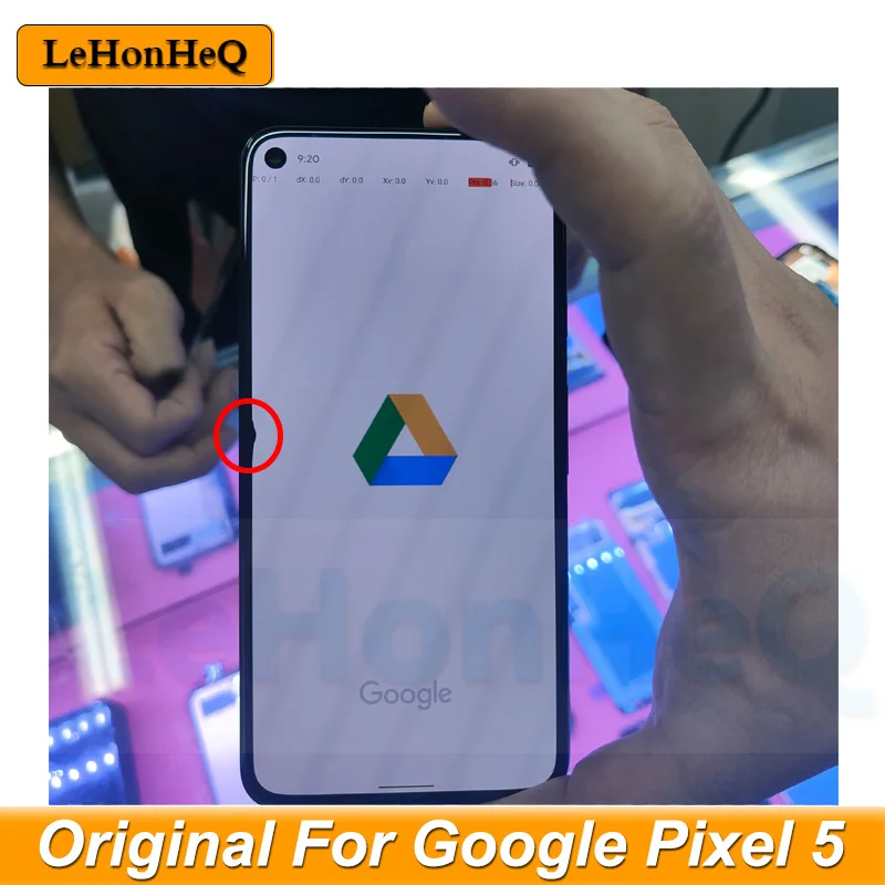 Original Display For Google Pixel 5 LCD Touch Screen Digitizer Assembly ...
