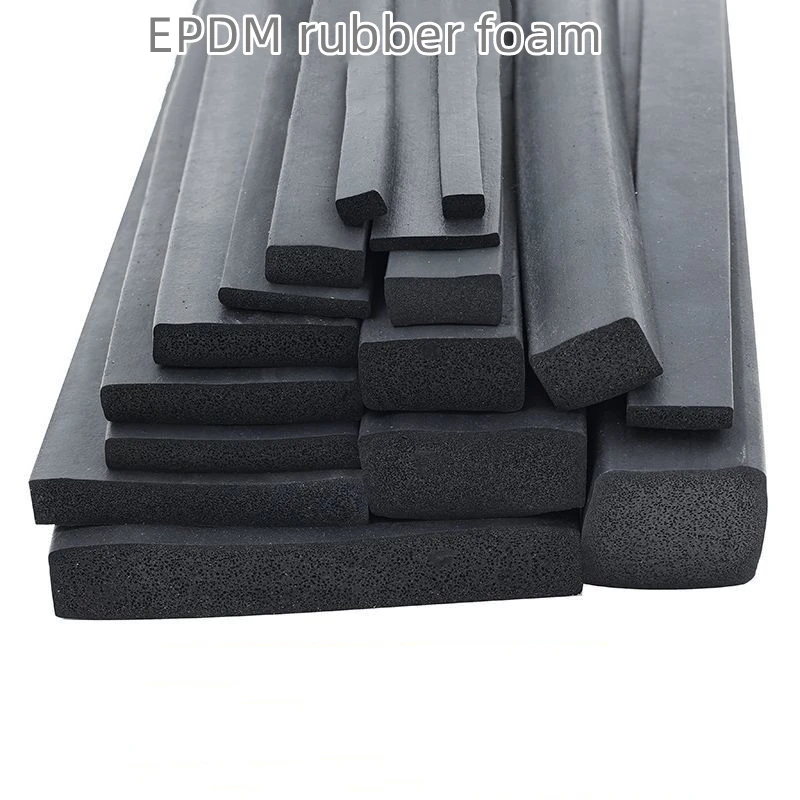 EPDM tira de espuma de goma, aislamiento, barra de esponja, puerta ...