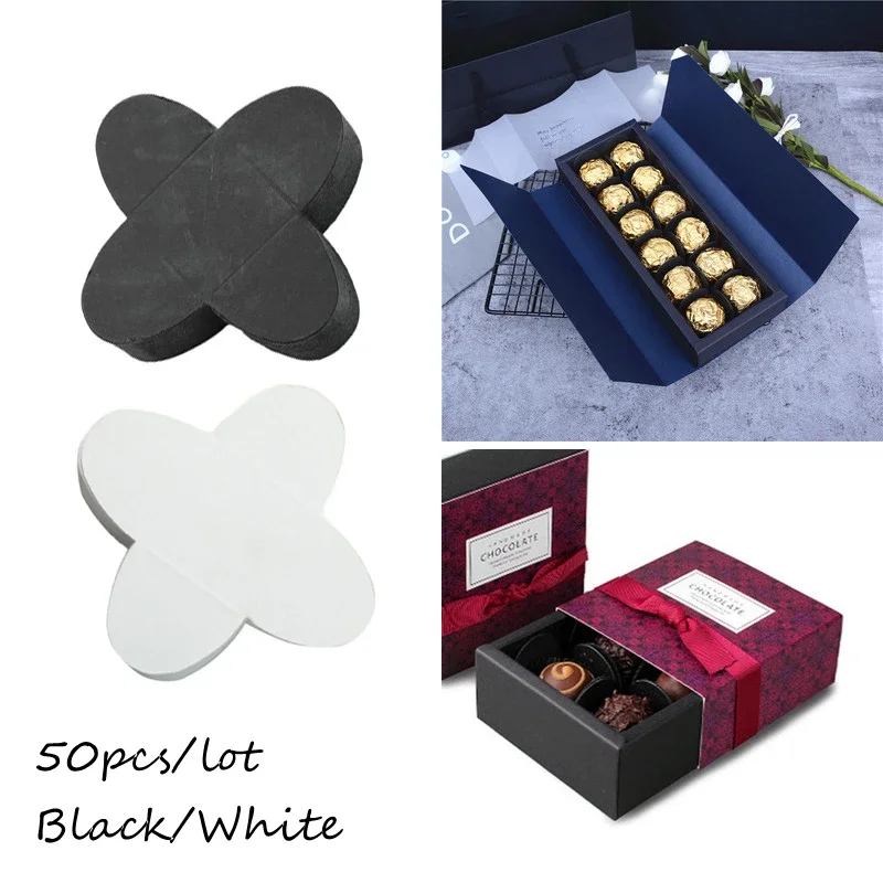 50pcs/lot White Black Ferrero Chocolate Wrappers Wedding Festival ...