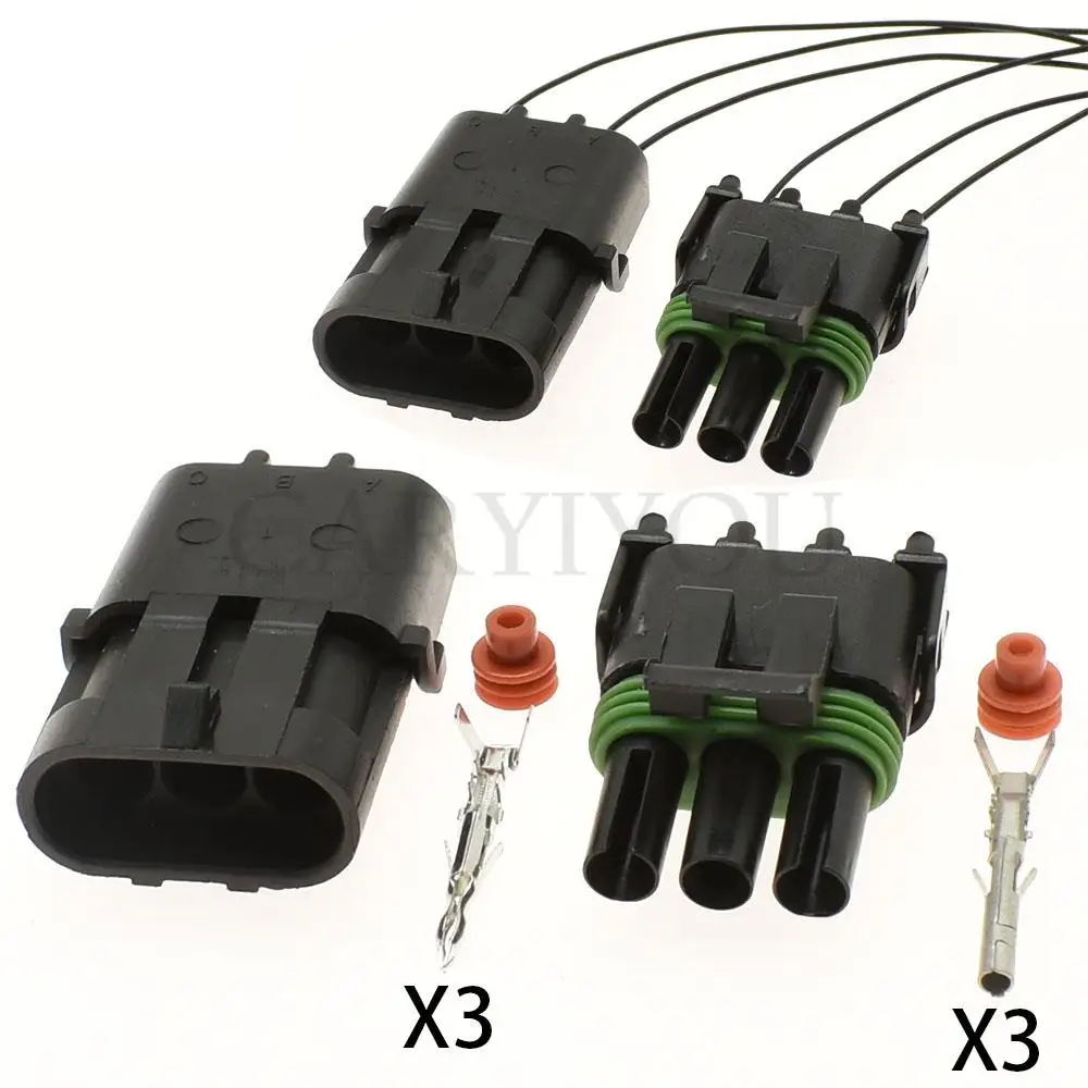 Delphi-paquete-Meteorol-gico-de-3-pines-inyector-macho-y-hembra ...