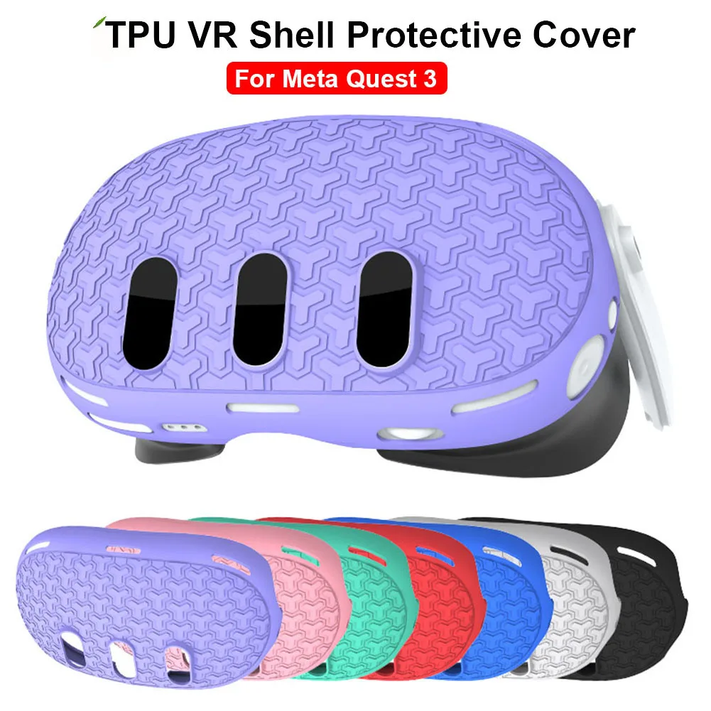 TPU-Front-Face-Protector-Cover-Shell-Waterproof-VR-Headset-Protective ...