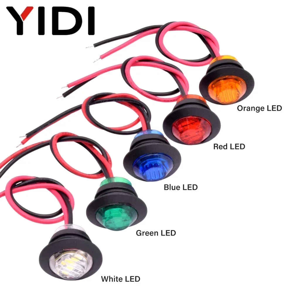 6-10pcs-Waterproof-DRL-Daytime-Running-Lights-Turn-Signal-12V-24V-LED ...