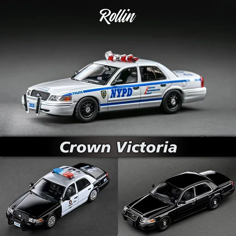 Rollin-1-64-Crown-Victoria-Police-coche-de-la-patrulla-de-la-Rep-blica ...