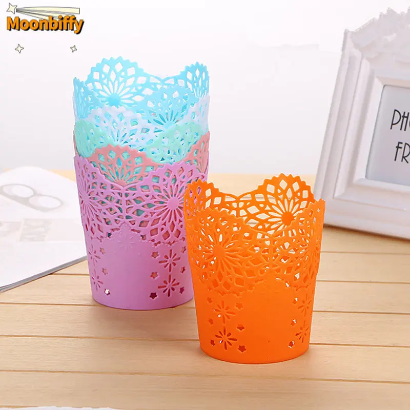 Waste Bin Desktop Garbage Basket Table | Waste Bins Table Office - Mini ...