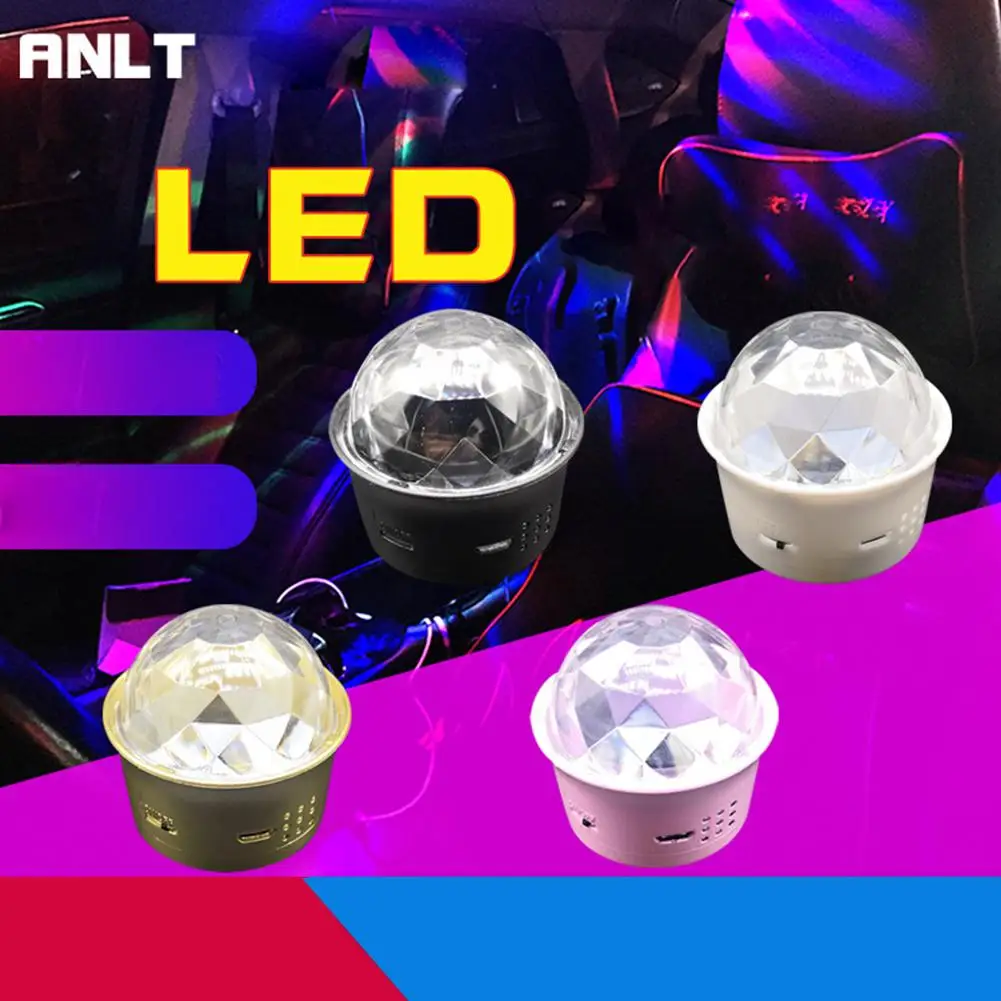 Disco Rotating Light | Usb Led Dj Light | Usb Party Light | Mini Disco ...