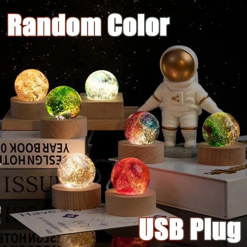 40mm-Colorful-Glass-Ball-Beads-and-Seven-Star-Formation-Creative ...